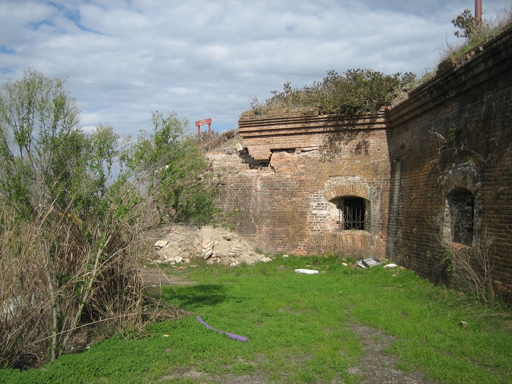 Deserted Places: The ruins of Fort Macomb in New Orleans