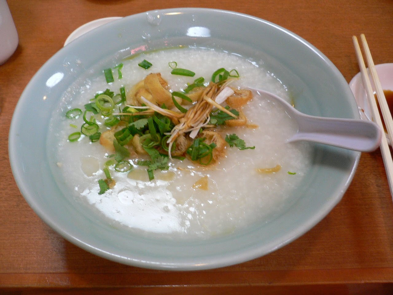 Chez Geoffrey Presents...: Crispy Chicken Congee (serves 6)