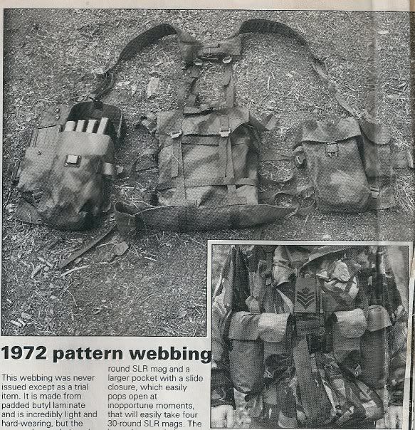 Webbingbabel: British Army 72 Pattern Webbing System