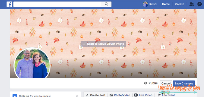 5 Free Fall Facebook Covers | i should be mopping the floor
