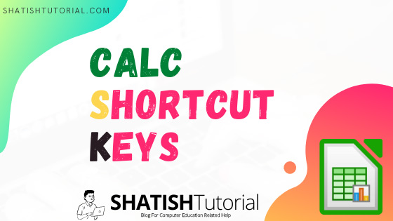 Shortcut Keys for LibreOffice Calc | LibreOffice Calc Shortcut Keys PDF ...