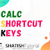 Shortcut Keys for LibreOffice Calc | LibreOffice Calc Shortcut Keys PDF in Hindi