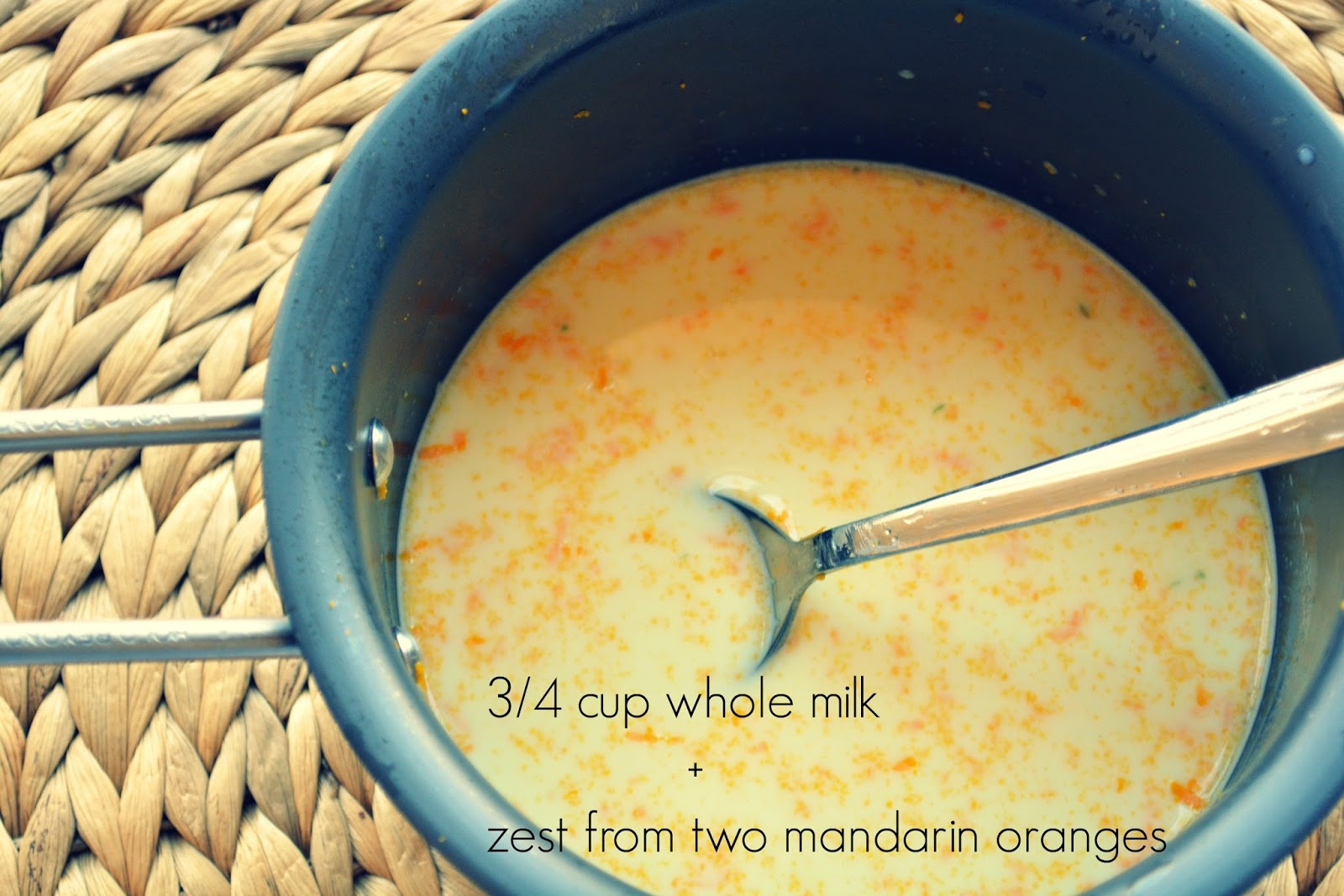 (Mandarin) Orange Pastry Cream - Love is in my Tummy