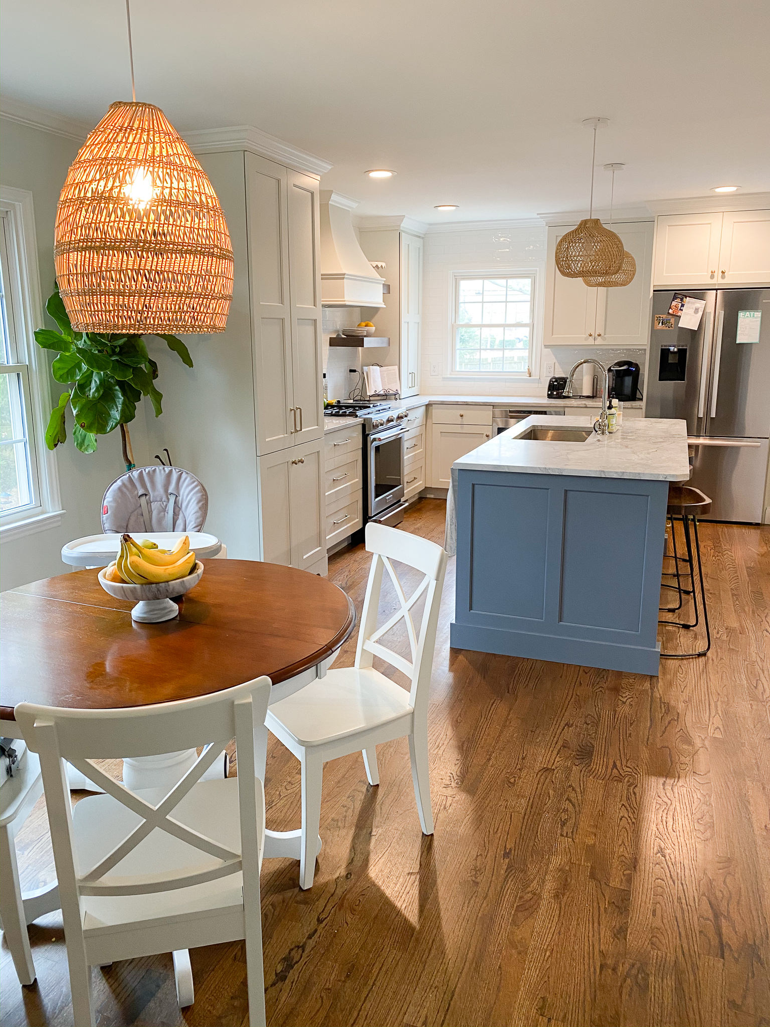 Don't Mind Our Mess: Dining Nook Area Before and After
