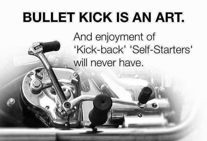 Royal Enfield Continental GT: DIY: How to kick start a Royal Enfield