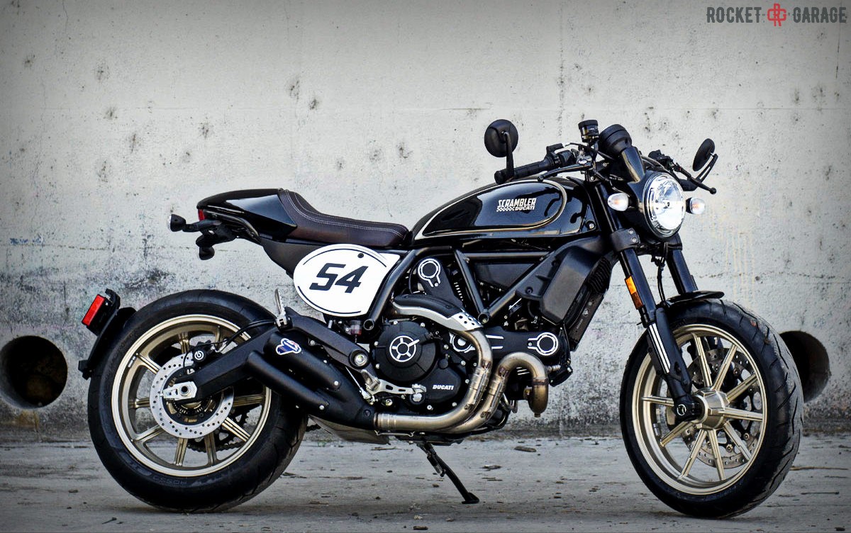 Scrambler Cafe Racer - First Ride - RocketGarage - Cafe Racer Magazine