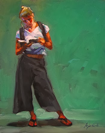 Reading and Art: Karin Jurick