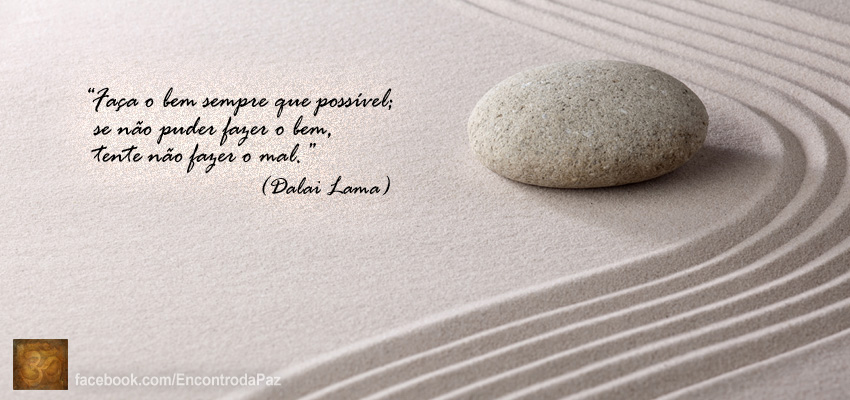 Faça o bem sempre que possível