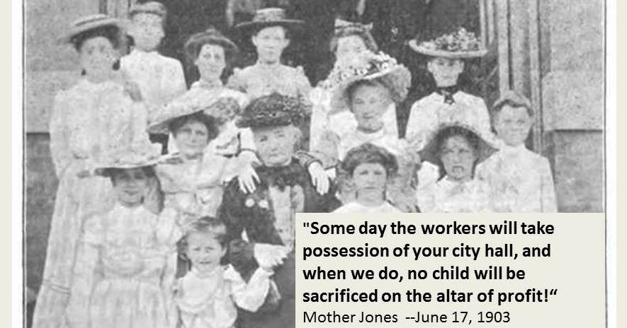 Cindy Sheehan's Soapbox: Radical Labor History: Mother Jones (the woman ...