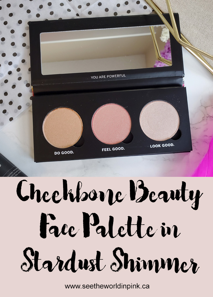 Cheekbone Beauty Face Palette in Stardust Shimmer - Swatches and Try-on ...