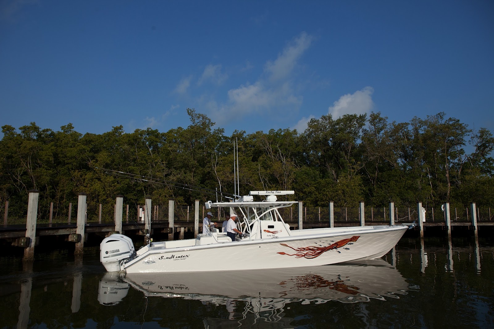 Jake LaGory- illustrator: Giant Squid Boat Graphic