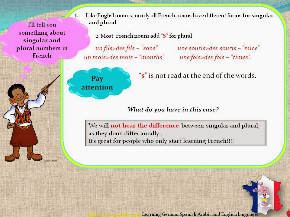 Learn Different Languages With Tips Singular And Plural In French learn-different-languages-with-tips-singular-and-plural-in-french