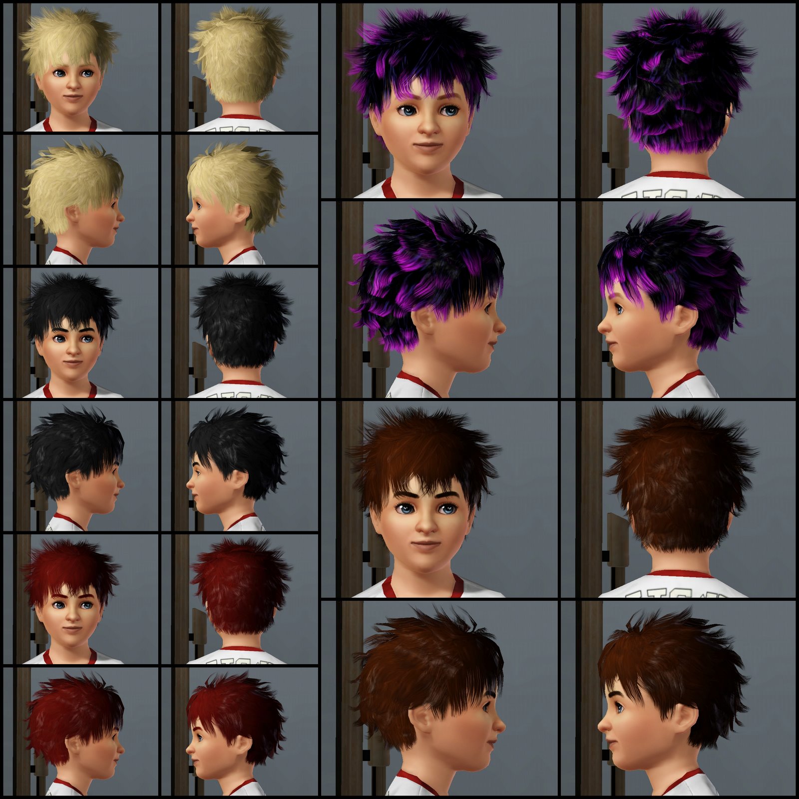 The Sims 3 Store: Hair Showroom: Wild Bed Head