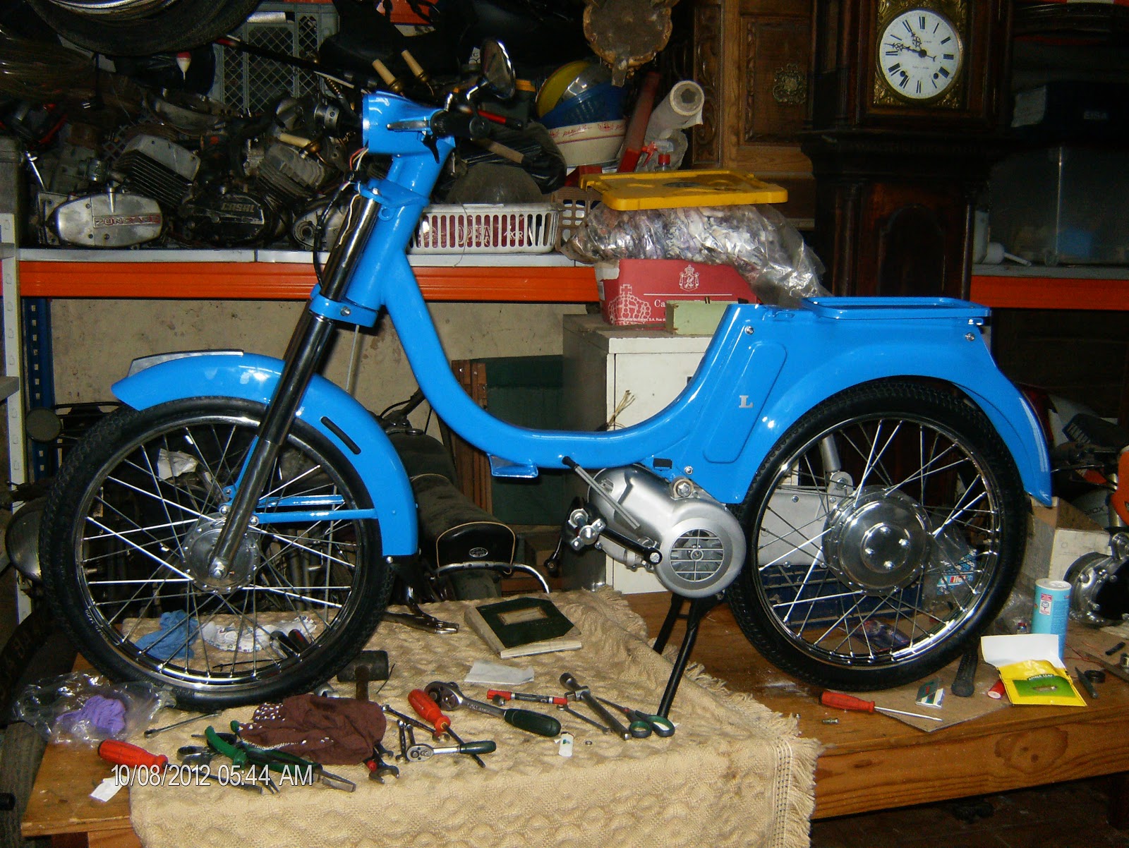 RESTAUROS EM MOTAS ANTIGAS: VESPINO L T3