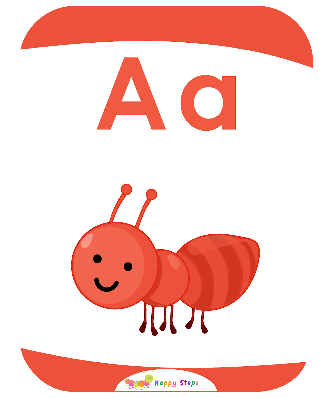 Letter A FlashCards