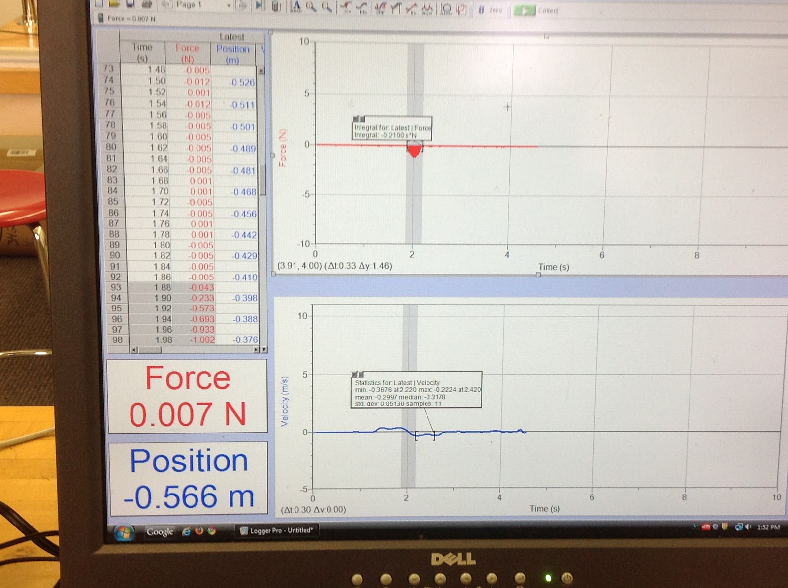 ChristopherAnsayPhysics: Impulse Lab