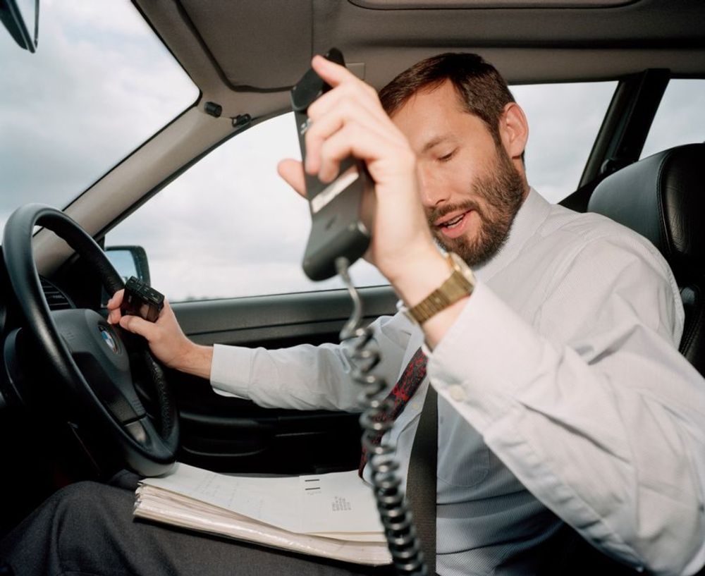 Candid Portraits of British Drivers in 1994 ~ Vintage Everyday