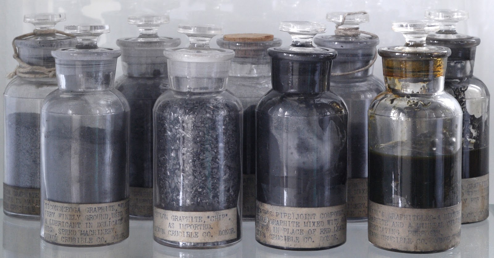 Vintage Pen News: Graphite samples