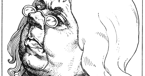 Color a portrait of "Mr. Worldly Wiseman" from Pilgrim's Progress ...