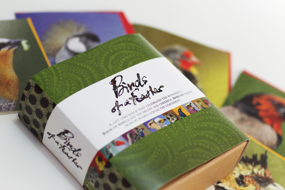 Loretta Steyn Graphic Design Studio: Birds of a Feather – Greeting card ...