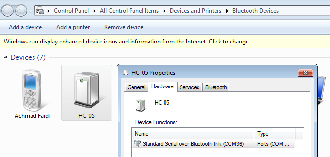 BERMAIN DENGAN BLUETOOTH HC-05, ARDUINO & PROCESSING BERMAIN DENGAN BLUETOOTH HC-05, ARDUINO & PROCESSING