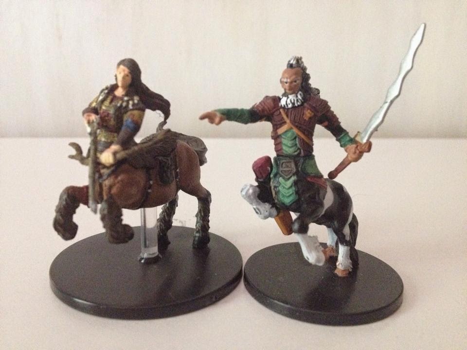 Misfits of Legend: Centaur Miniatures - D&D and Pathfinder