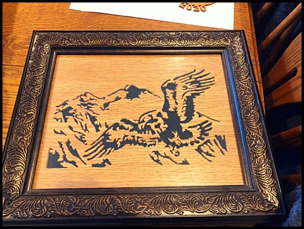 Scrollsaw Workshop: Arrowhead Deer Scene Scroll Saw Pattern.