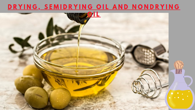 DRYING ,SEMIDRYING OIL AND NONDRYING OIL - Chemical and Paint ...