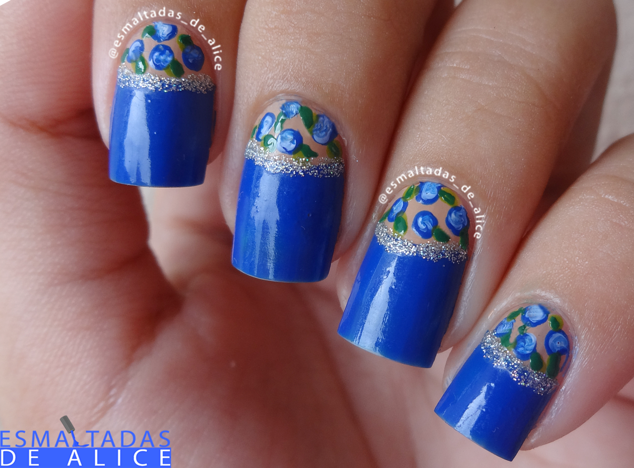 Desafio das 31 Unhas - Unha 25 Inspirada por Moda - Esmaltadas de Alice