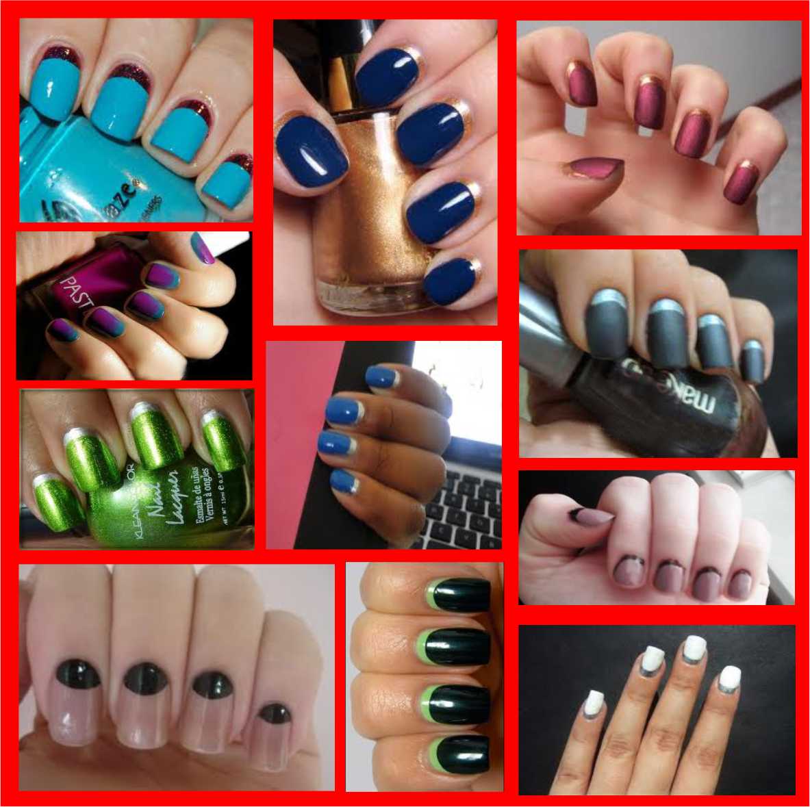 Cabeleza - Tudo sobre Cabelo e Beleza: Francesinha invertida- formato ...