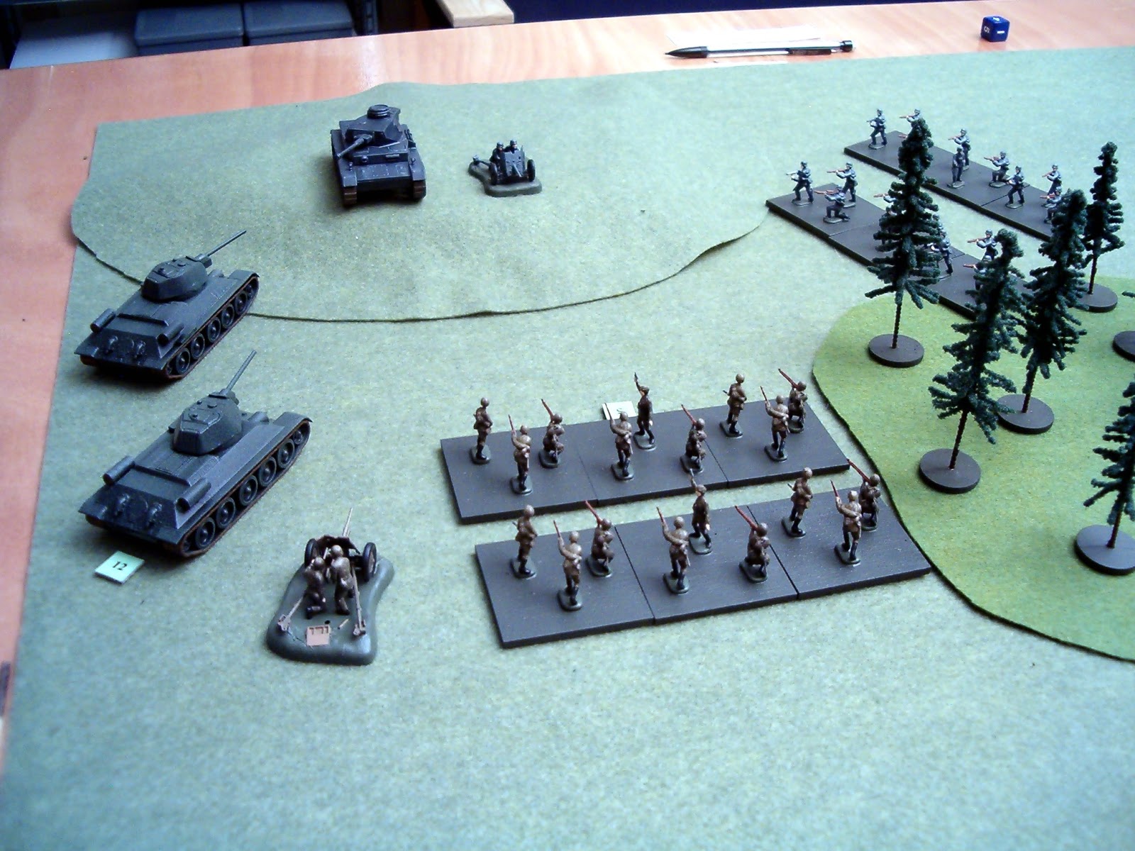 Clash of Spear on Shield: One-Hour Wargames: WWII East Front