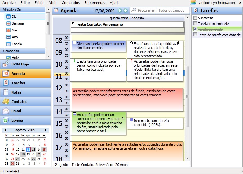 - Clave de Lua -: Software - Agenda virtual