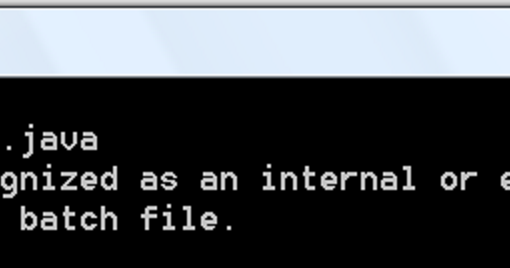 'javac' is not recognized as an internal or external command | Java67