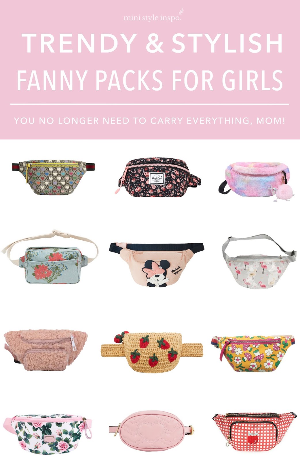 The Best Modern and Trendy Belt Bags for Kids | Little Style Inspo