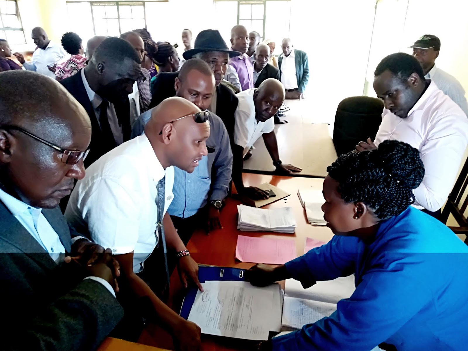 MP storms Thika Lands Registry following numerous complaints over poor ...