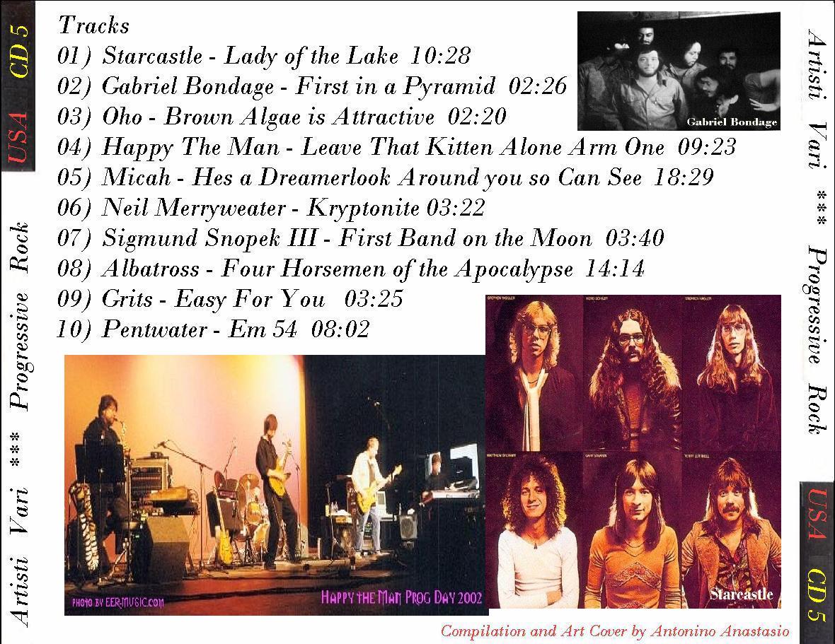 PROGRESSIVE ROCK - GENESISMARILLION: Artisti Vari - Rock Progressive ...