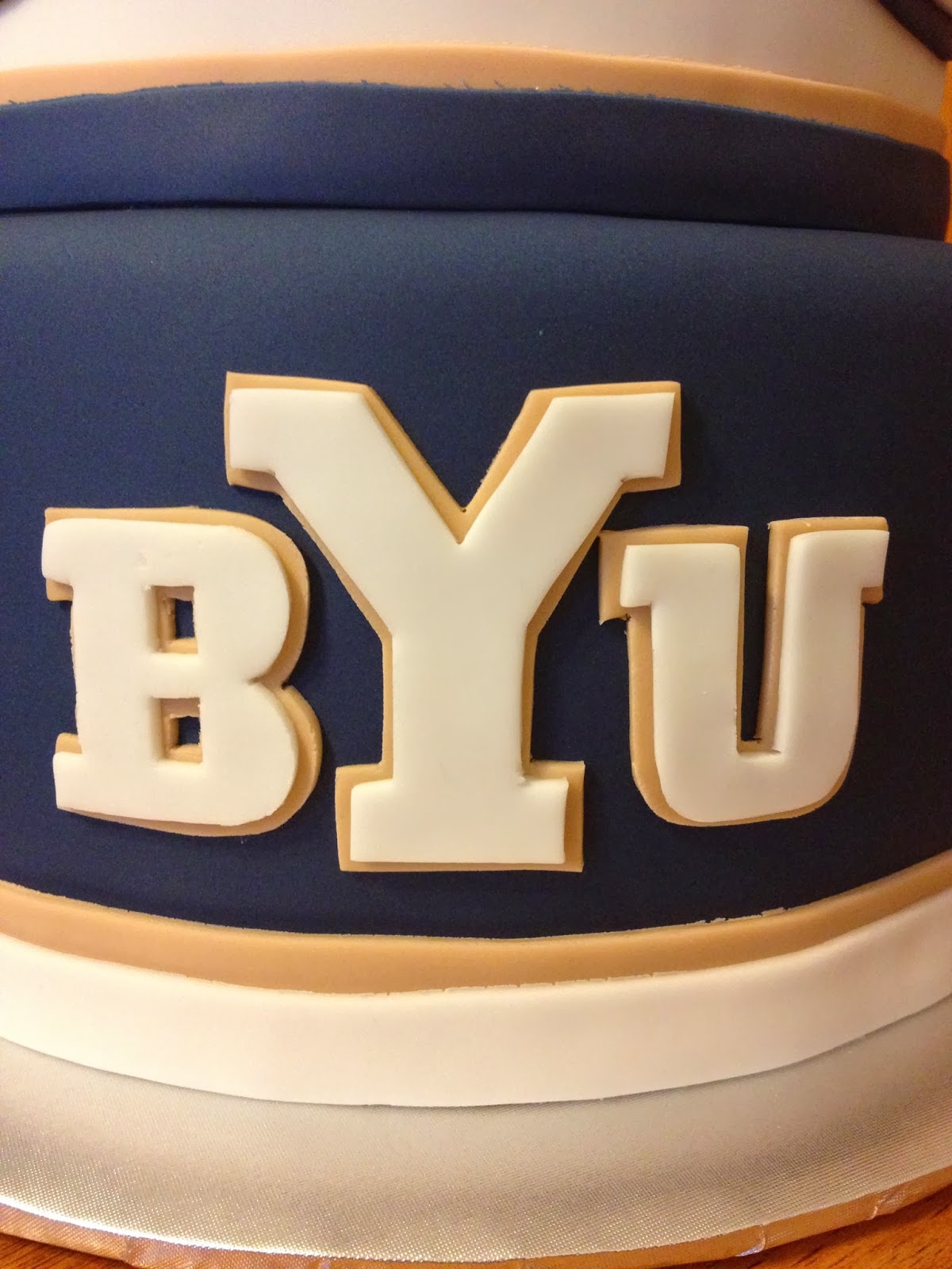 Sugar Love Cake Design: BYU Cake