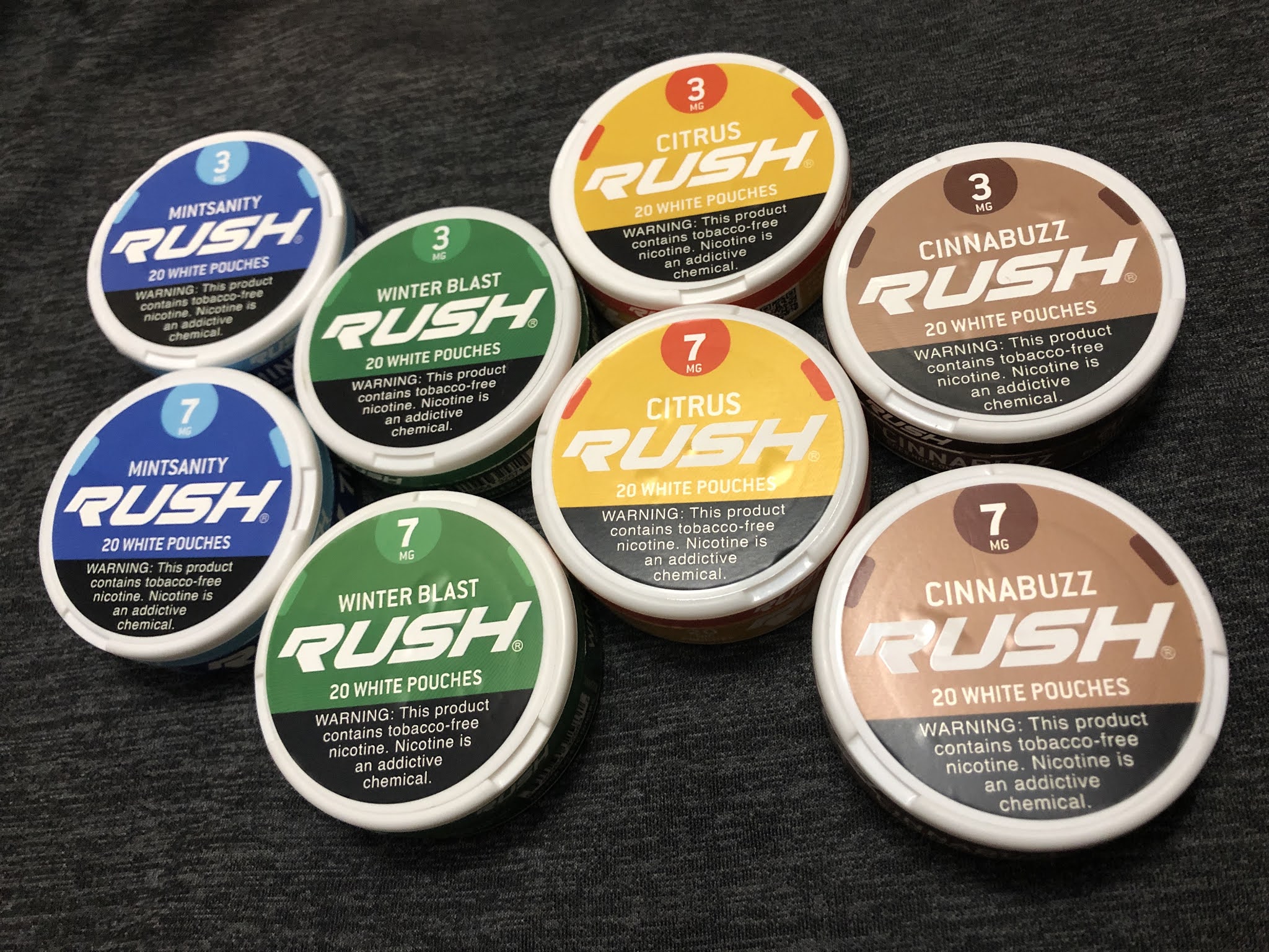Rush Nicotine Pouches - Review. 31 January 2021.