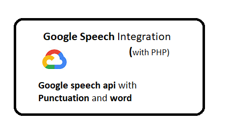 Google speech API with Punctuation and word timestamp in PHP | Web ...