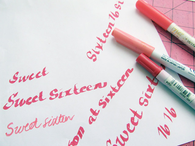 Layout-A-Week: How to Easily Create Custom Scrapbook Paper with Hand ...