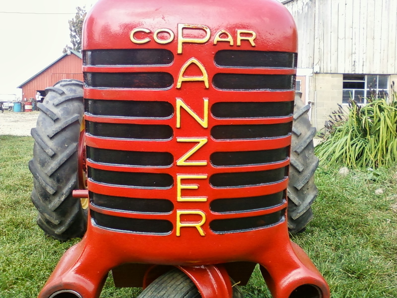 Garden Tractor Restorations: Copar Panzer T102
