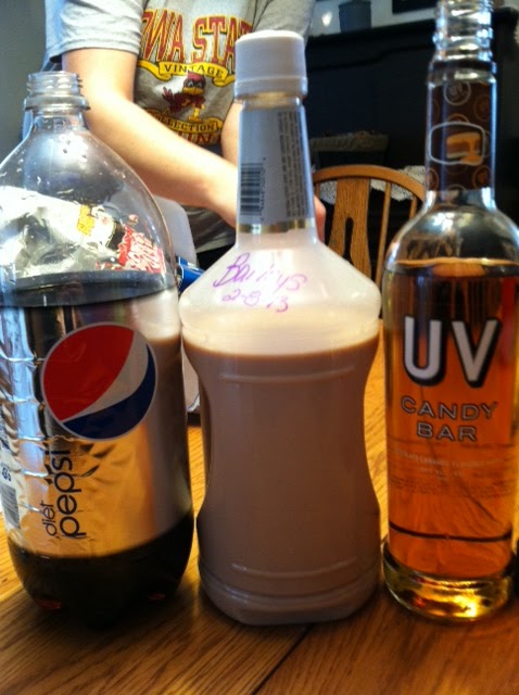 Testing Trendy....1, 2, 3: UV Candy Bar Vodka Recipes
