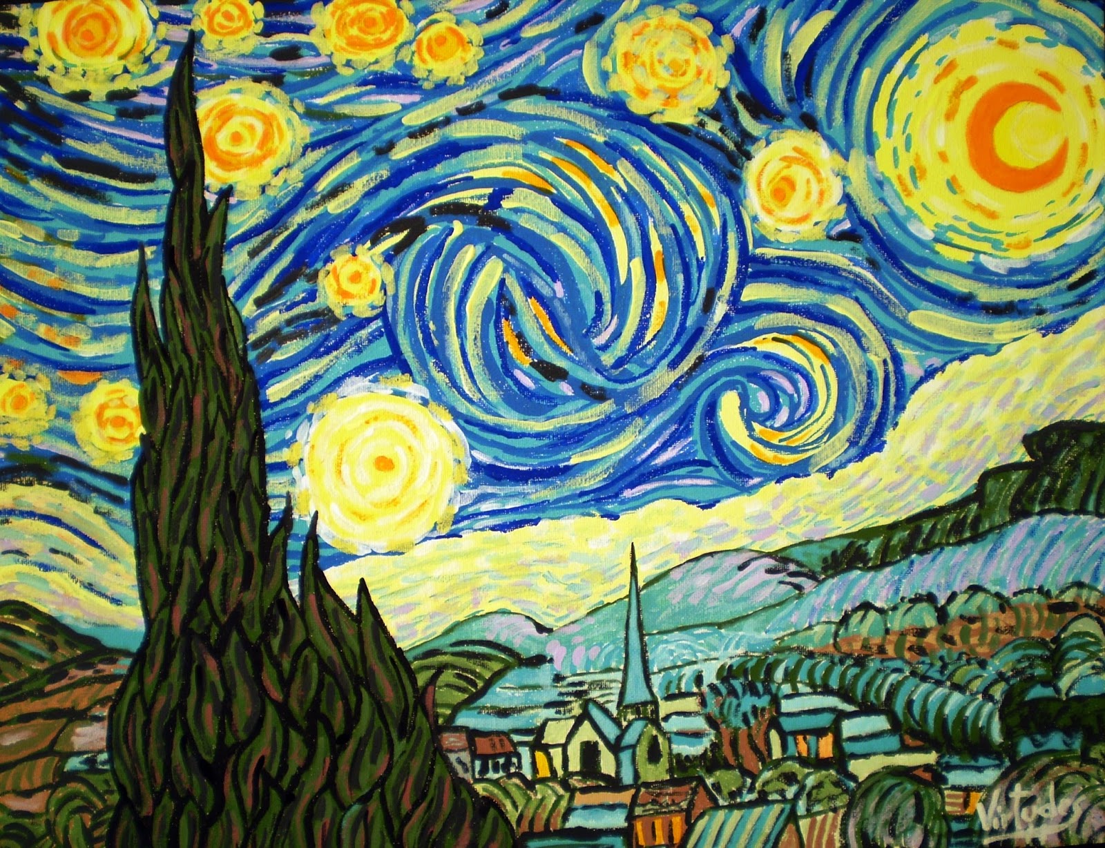 Obras De Van Gogh Para Imprimir - FDPLEARN