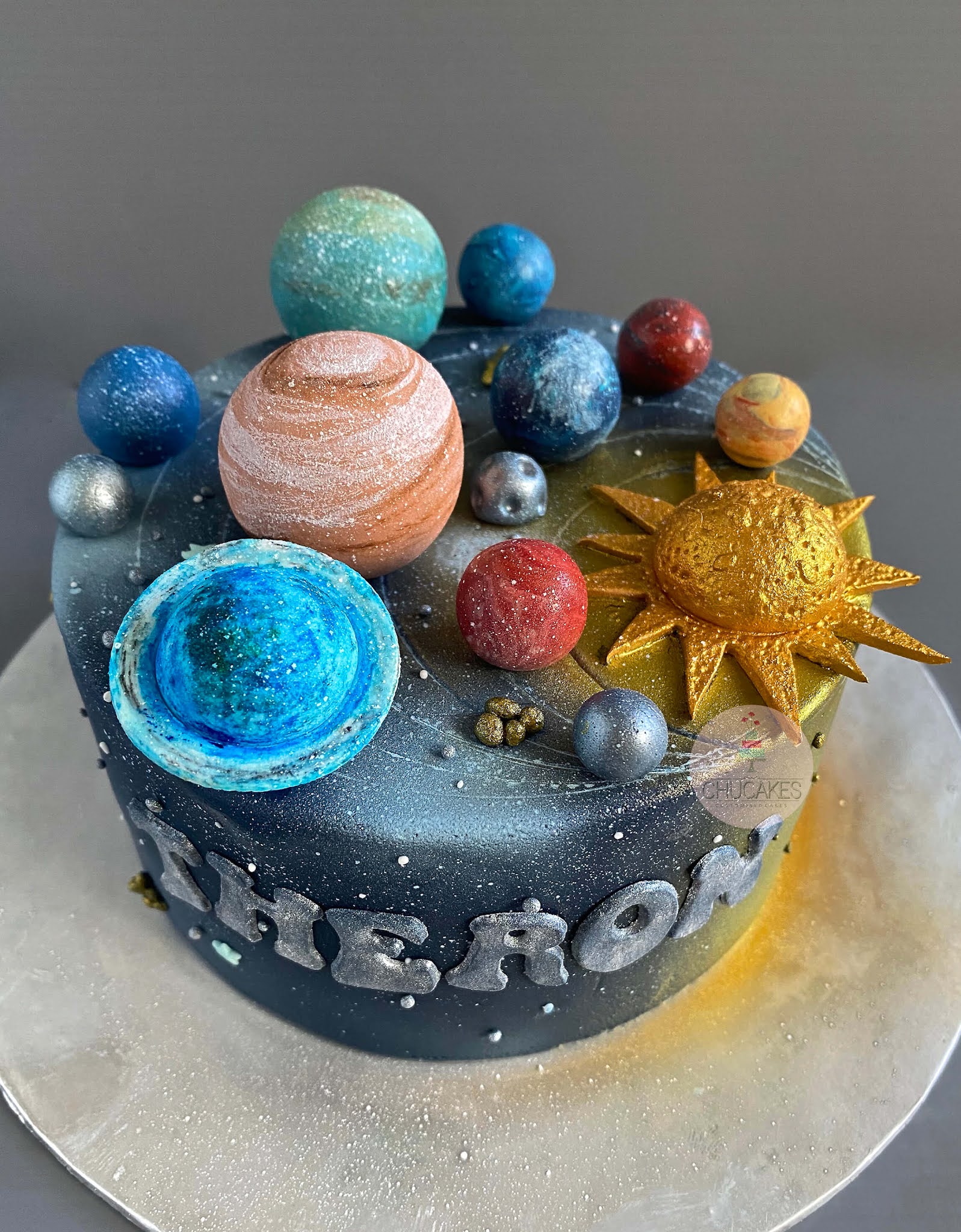 Cake Boss Solar System Cake