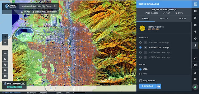 Land Viewer: Download Latest Satellite Imagery and Analysis Spectral ...