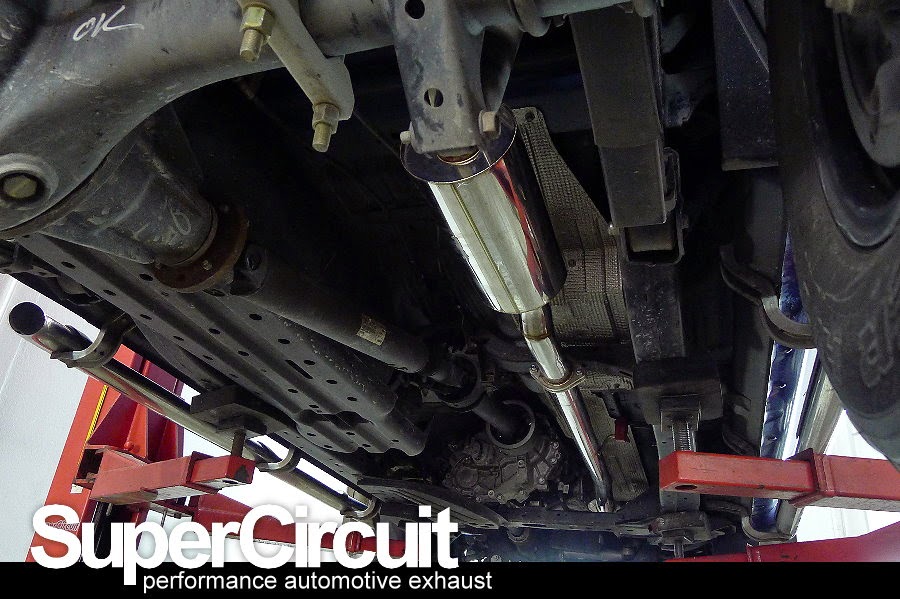 SUPERCIRCUIT Exhaust Pro Shop: Ford Ranger T6 2.2D Catback Exhaust System