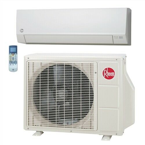 The Best Mini Split: Rheem Mini Split Single-Zone Heat Pump.
