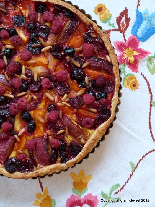 Tarte multi-fruits rustique - variables Grundrezept | Salzkorn – meine ...