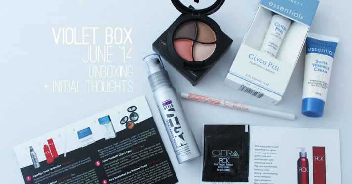 VIOLET BOX NZ | June '14 - Unboxing + Initial Thoughts — CassandraMyee ...