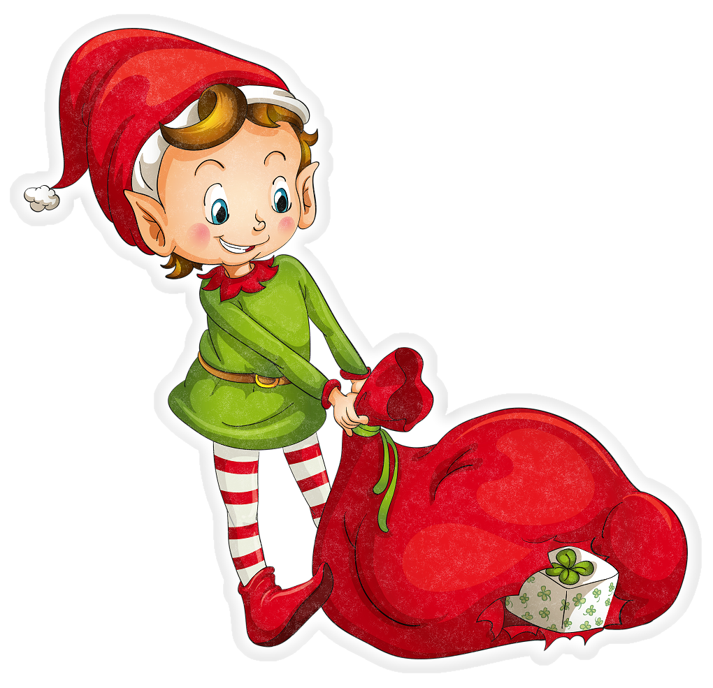 LoneShell Creations: Elves Sticker Freebies!!